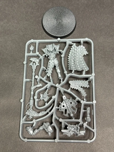 NECRON OVERLORD MIT Voidscythe / Neu auf Anguss / Warhammer 40k EUR 52 ...