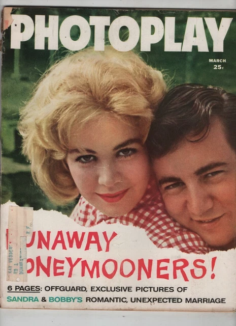 PHOTOPLAY MAG SANDRA Dee Bobby Darin Liz Taylor March 1961 072220nonr ...