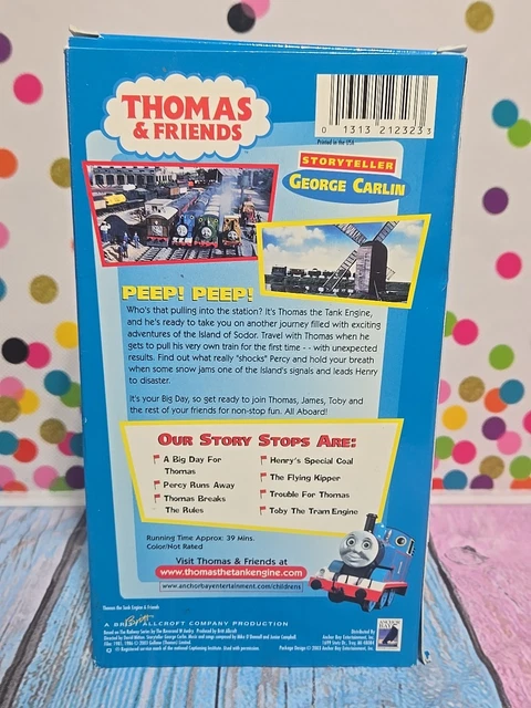 THOMAS THE TANK Engine - A Big Day for Thomas (VHS, 2003) $41.97 ...