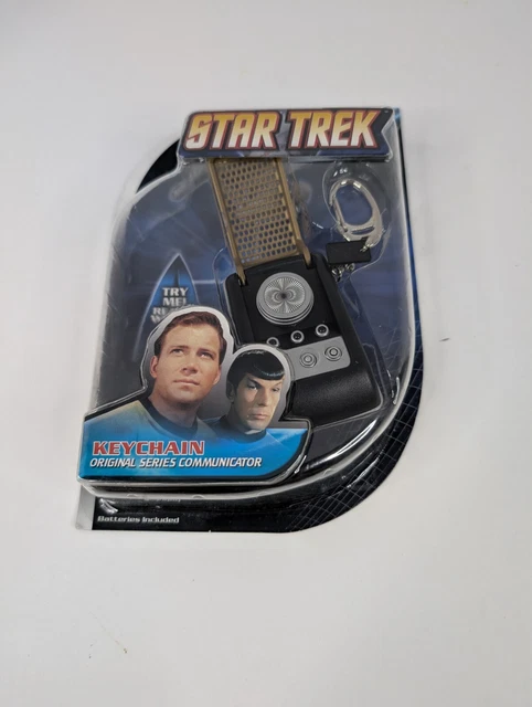 2009 BFI BASIC Fun Inc. Star Trek Keychain Original Series Communicator ...