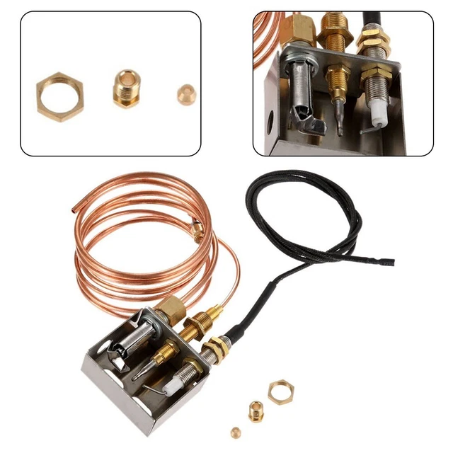 COMPLETE IGNITION KIT with Pilot Burner Assembly for Fire Pits and ...