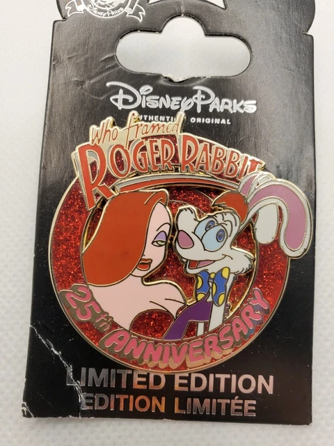 DISNEY WHO FRAMED Roger Rabbit 25th Anniversary Roger Jessica LE Disney ...