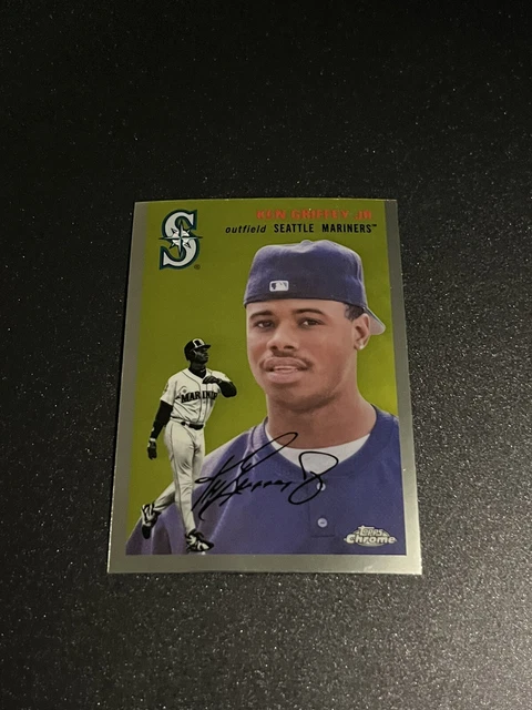 2023 TOPPS CROMO Platino Annniversary Ken Griffey Jr. #386 Seattle ...