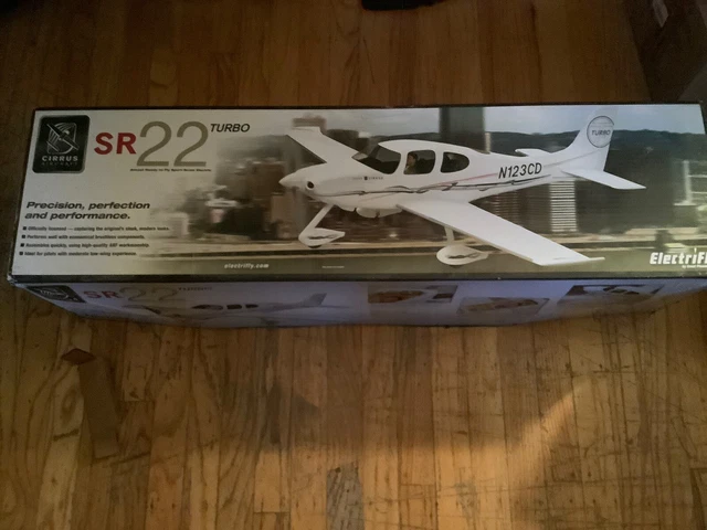 RARE GREAT PLANES Cirrus SR22 Electrifly ARF EUR 304,64 - PicClick FR