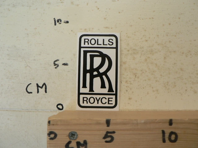 STICKER,DECAL ROLLS-ROYCE RR Rolls Royce Black Sticker Car Auto EUR 4 ...