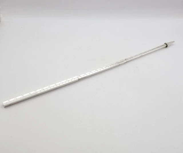 RARE ANTIQUE STERLING Silver Extendable Ruler Propelling Pencil ...