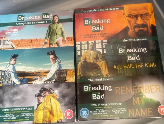 BREAKING BAD COMPLETE Series 1-5 Box Set DVD EUR 11,77 - PicClick IT