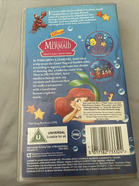 THE LITTLE MERMAID Ariel's Early Adventures - Ariel The Ballerina ...