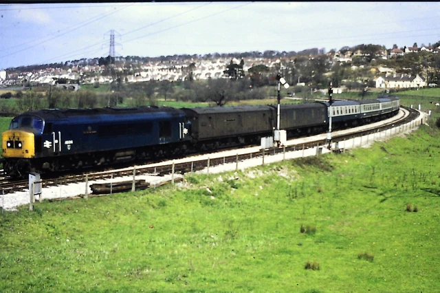ORIGINAL 35MM COL/SLIDE~CLASS 45 45014 (Ex D137) Aller Junc 6/8/1979 ...