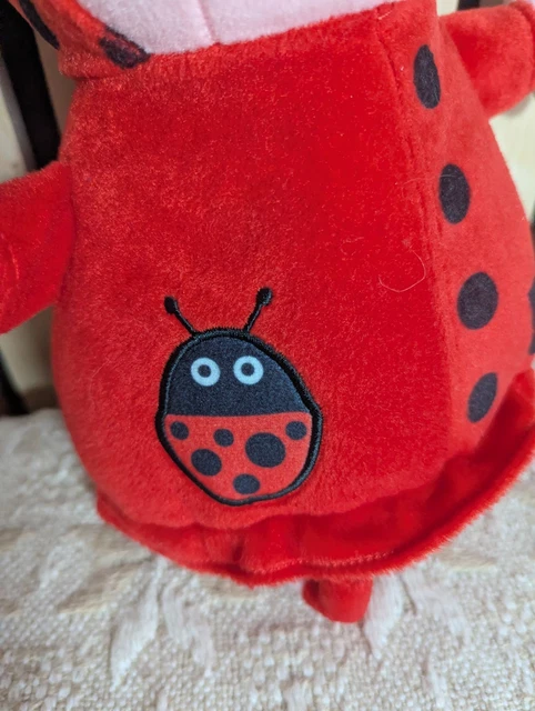 OFFICIAL PEPPA PIG Ladybird Plush Soft Toy 15" Ex Con 🐞 £7.50 - PicClick UK