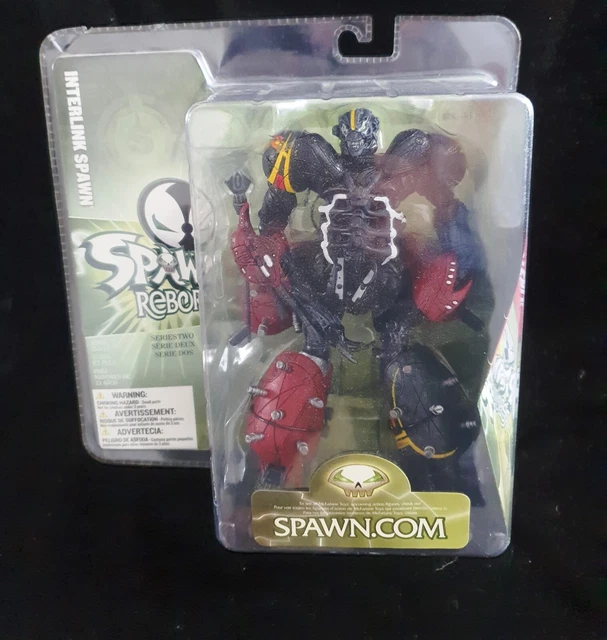 VINTAGE MCFARLANE TOYS Spawn Reborn Interlink Spawn Figure Moc £19.99 - PicClick UK