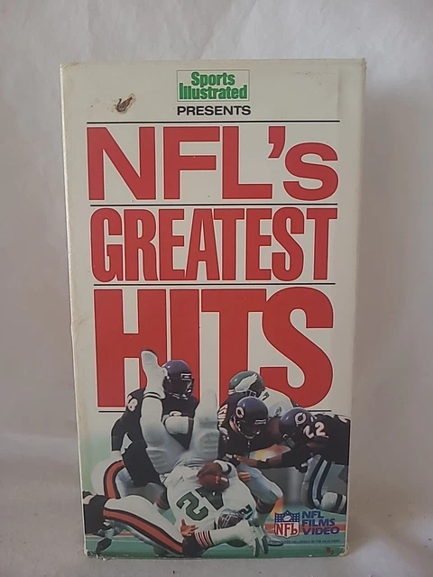 NFL'S GREATEST HITS SPORTS ILLUSTRATED VHS VIDEO VINTAGE 1988 - Buy 2 ...