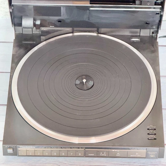 TECHNICS SL-Q6 QUARTZ Lock Linear Tracking Turntable Record Player ...