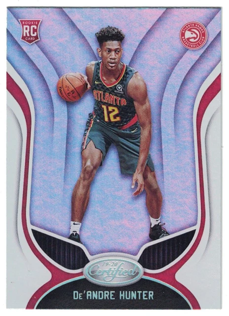 2019-20 PANINI CERTIFIED De'andre Hunter Rc Atlanta Hawks #154 EUR 3,88 ...