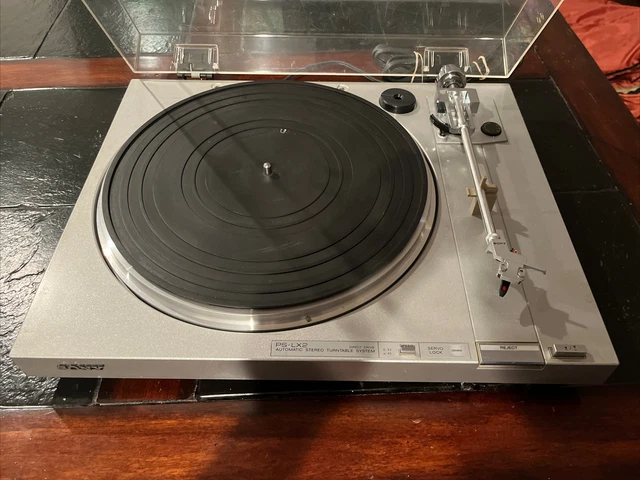 VINTAGE SONY PS-LX2 1980s Turntable Direct Drive Automatic Tested ...