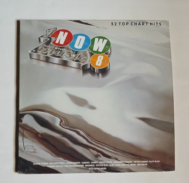 NOW THAT'S WHAT I Call Music 8 Double 12" Vinyl LP EMI 1986 Gatefold ...