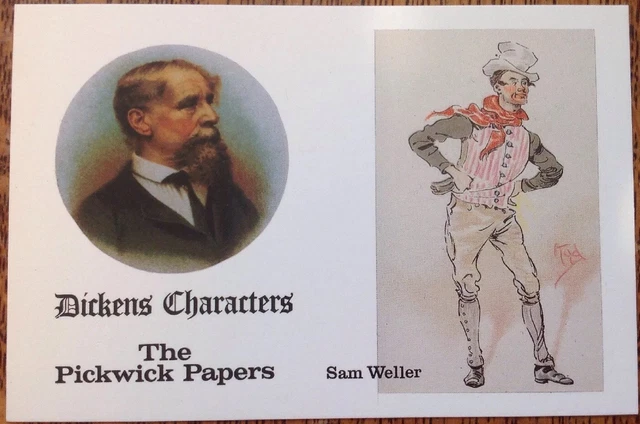 CHARLES DICKENS PICKWICK Papers Characters Sam Weller Kyd Vintage ...