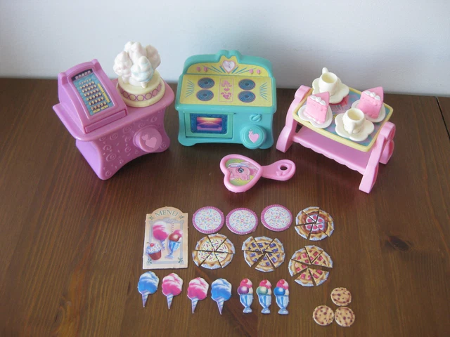 MON PETIT PONEY/MY Little Pony G3 Cotton Candy Cafe accessoires ...