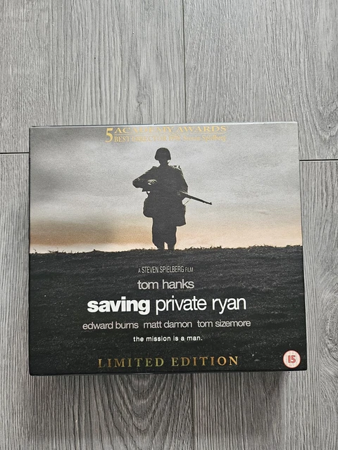 SAVING PRIVATE RYAN Limited Edition Collectors VHS Box Set - With Film ...