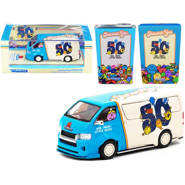 TOYOTA HIACE WIDEBODY Van "Mr. Men Little Miss 50th Anniversary" (1971 ...