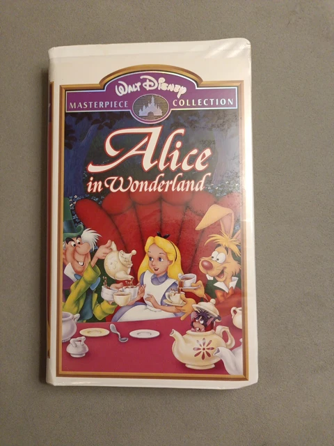 ALICE IN WONDERLAND VHS Tape 1997 Walt Disney Masterpiece Collection £2.97 - PicClick UK