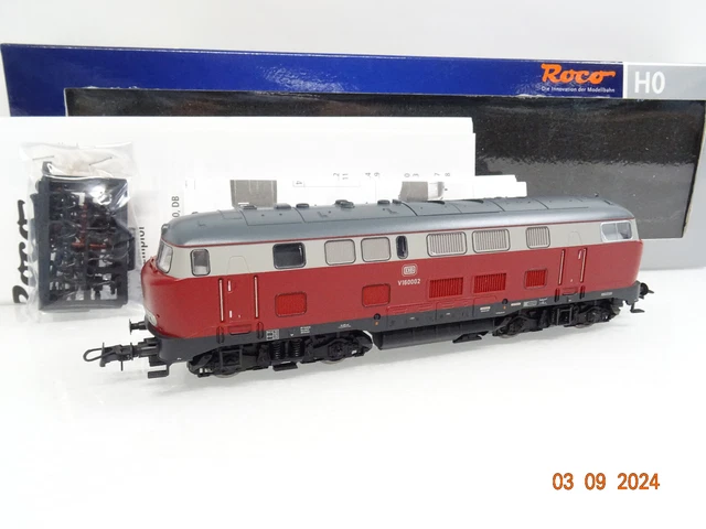 ROCO H0 72855 Diesellok V160 002 der DB mit DSS in OVP LE5537 EUR 159 ...