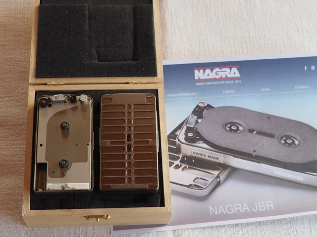 NAGRA - JBR - Miniatur Tonbandgerät der Extraklasse aus Schweizer ...