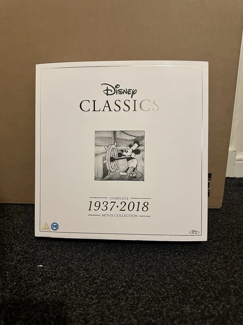 DISNEY COMPLETE CLASSIC Movie Collection Deluxe Box Set 56 Disc Blu-Ray ...
