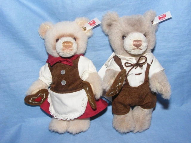STEIFF HANSEL AND Gretel Teddy Bears Limited Edition Brand New 006647 £ ...