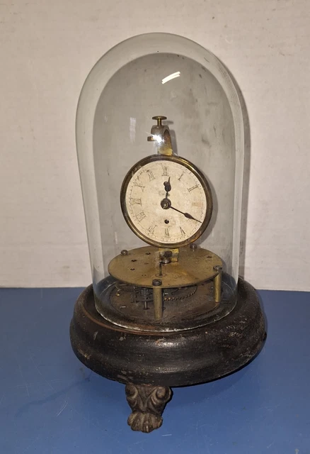 ANTIQUE BRIGGS ROTARY Conical Pendulum Flying Ball Clock Parts Repair ...