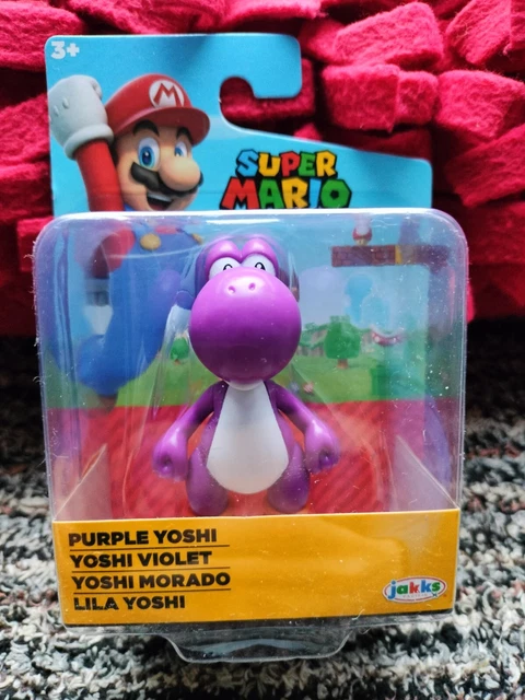 SUPER MARIO PURPLE Yoshi 2.5inch Jakks Figure - Brand New £12.99 ...