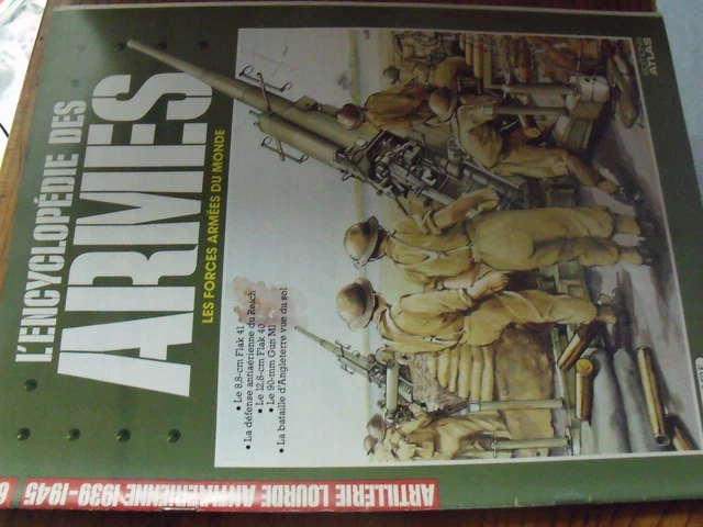 Μ? ENCYCLOPEDIE DES armes n°60 Artillerie Lourde antiaerienne 1939/45 EUR 5,00 - PicClick FR