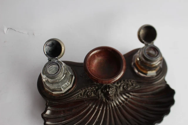 ENCRIER GUTTA-PERCHA NAPOLÉON III (39350) EUR 159,00 - PicClick FR