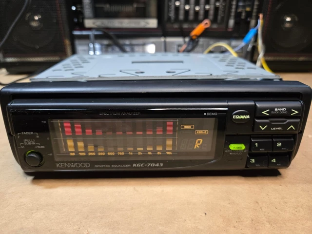 KENWOOD VINTAGE EQ Graphic Equalizer KGC-7043 NEW in Box Tested Working ...