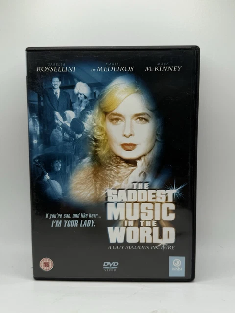 THE SADDEST MUSIC In The World DVD 2003 Guy Maddin Isabella Rossellini, Rare! £16.31 - PicClick UK