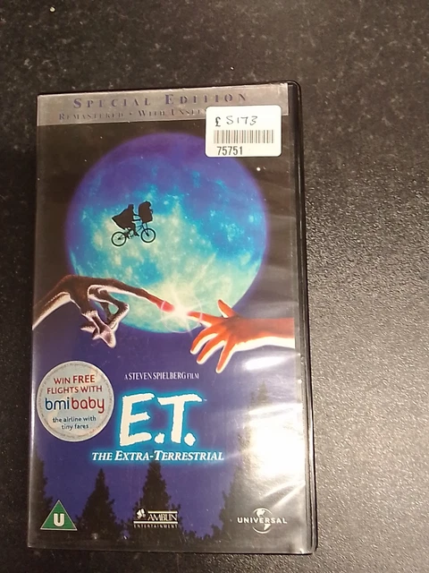 ET-THE EXTRA-TERRESTRIAL VHS Special Edition 20th anniversary £7.00 ...