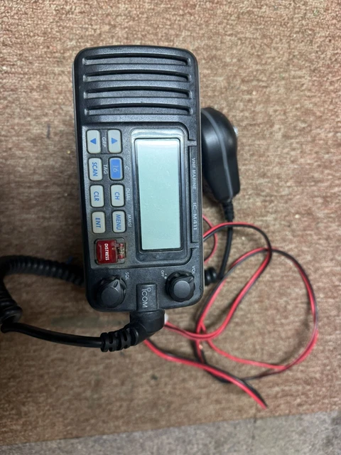 ICOM IC-M411 VHF Marine Band Radio £130.72 - PicClick UK