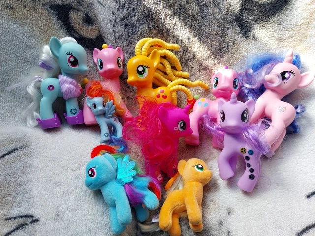 MY LITTLE PONY Mixed Plastic & Plush Keyring Bundle £18.95 - PicClick UK