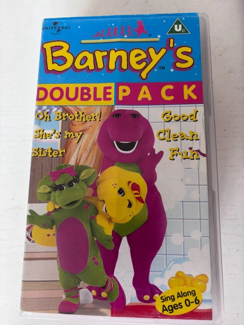 BARNEYS DOUBLE PACK Oh brother shes my sister - Good clean Fun VHS ...