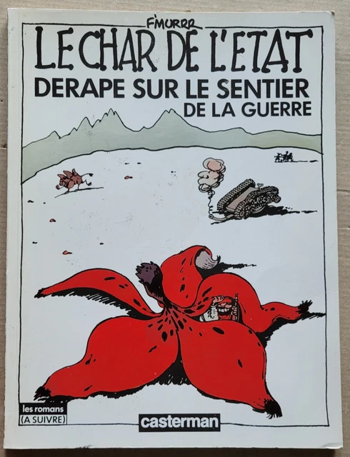 LE CHAR DE l'Etat dérape sur le sentier de la Guerre F'MURR DL 04/1987 ...