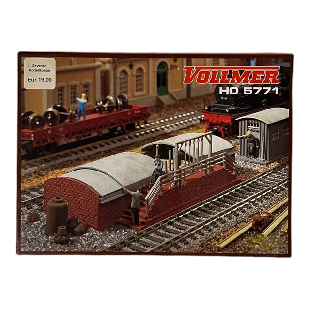 VOLLMER 5771 SPUR H0 Besandungsbunker mit Wellblechhütte NEU & OVP EUR ...