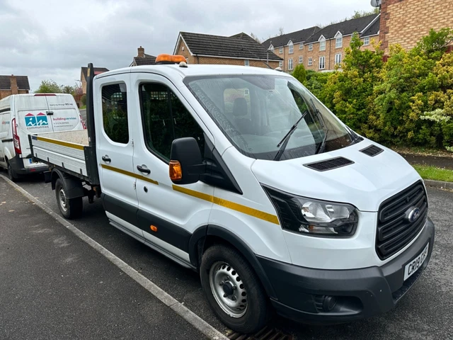 FORD TRANSIT CUSTOM crew cab tipper £10,500.00 - PicClick UK
