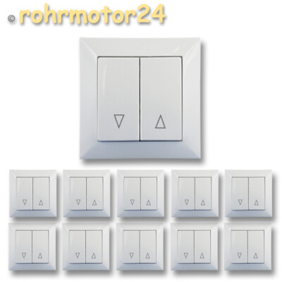 JALOUSIESCHALTER MARKISENSCHALTER UP Unterputz Rolladenschalter ...