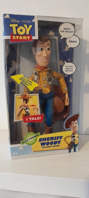 TOY STORY WOODY Pull String Doll in box Mattel 2009 Rare Vintage HTF ...