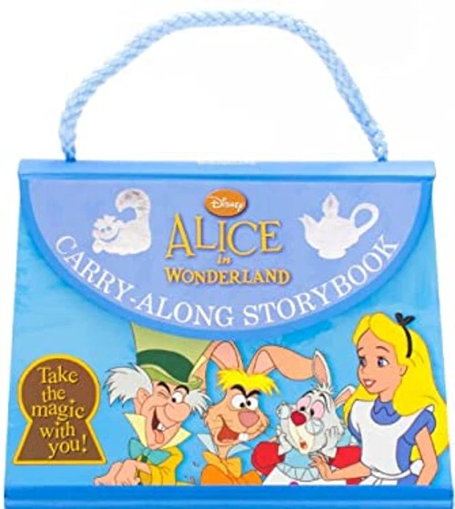 Disneys Alice In Wonderland Carry Along Storybook Disney Carry Along