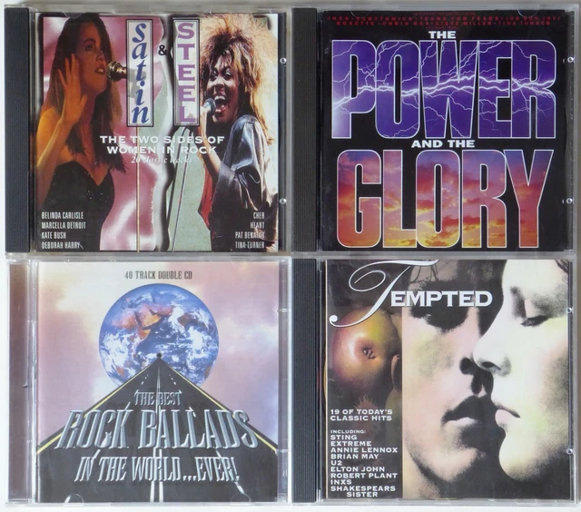4 ROCK COMPILATION Albums; The Power & the Glory etc.. (bundle) All Gd ...