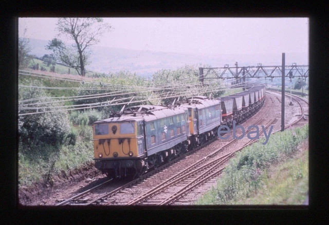 35MM SLIDE - Class 76's - 76038 & 76039 at Hatfield on 7.7.81. £2.25 ...