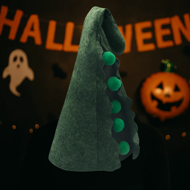 HAIR DECORATION PEASECOD Shape Hat Pea Wizard Role Play Caps Costume ...