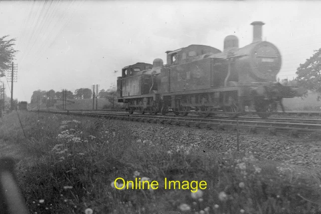 RAILWAY PHOTO 6X4 LMS Two 0-6-0T Light Engine movement at Radlett 30/5 ...