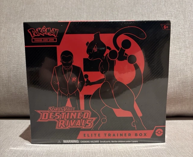 POKEMON TCG: DESTINED Rivals Elite Trainer Box ETB New & Sealed £71.98 ...